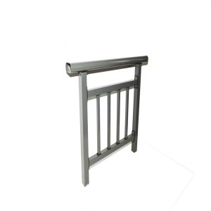 Quality Eco Friendly Powdercoated Cast Wrought Iron Guardrail Garden Fences Rod Outdoor for sale