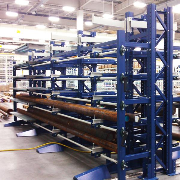 Quality A13: Manual Telescopic Cantilever Rack for Long Materials Warehouse Storage for sale