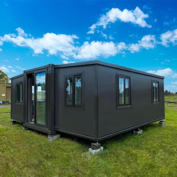 Quality Residential Commercial Fast Installation Expandable Prefab House Steel Structure for sale