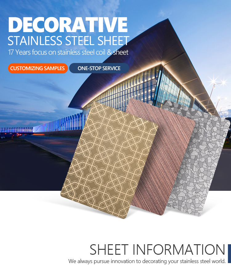 Grand Metal cold rolled mill manufacture 201 304 4ft x 8ft mirror gold pvd coated ss sheet 6 mm