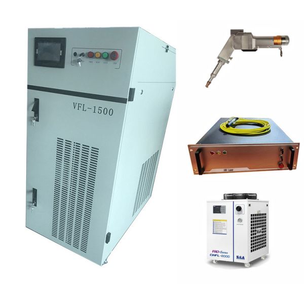 Quality Wobble Handheld Laser Welding Machine , 2kw Laser Welder With Double Motor for sale