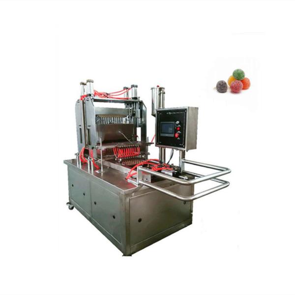 Quality Pectin Banana Worms Gummy Candy Depositing Machinery with 220V Voltage for sale