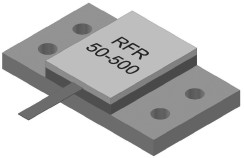 Quality 1000W 50Ohm 20*30mm Flange Mount Resistor RFR50 for sale