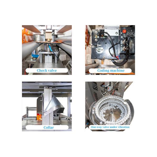 Quality 200g 500g Peanut Grain Automatic Granule Packing Machine 600Kg 0.65mpa for sale