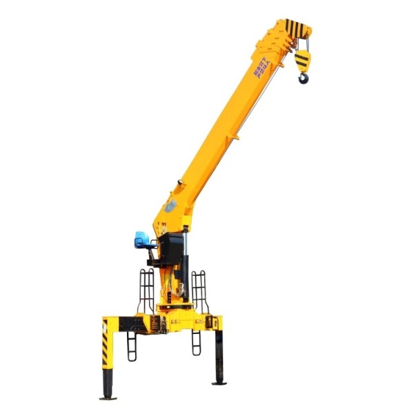 Quality 4T Truck Mounted Crane With Working Basket Max. Lifting Height 11.5m for sale