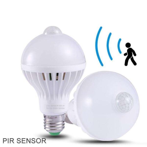 Quality White LED Bulb with Motion Sensor and High Lumen Induction Bulb 3000k 4000k 6000 for sale