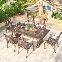 Quality Outdoor Cast Aluminum Table and Chair Furniture Courtyard Balcony Garden Sets for sale