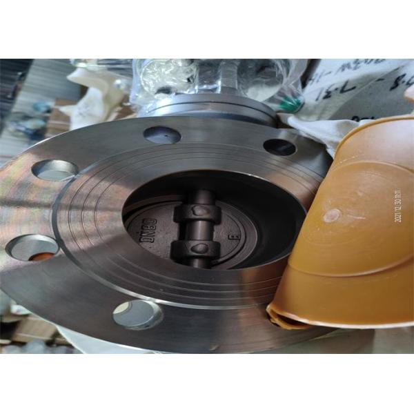 Quality Triple Eccentric Flanged Butterfly Valve CF8 Stainless Steel Hard Seal for sale