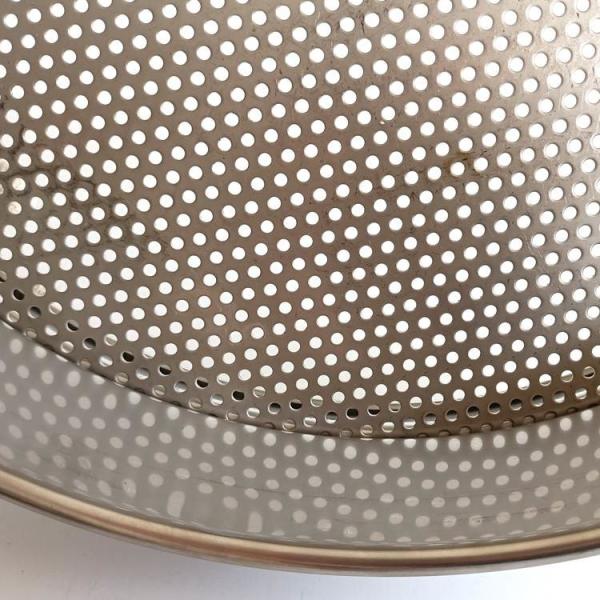 Quality Perforated Sheet AISI304 Round Flour Sifter 100 Micron Mesh Sieve for sale