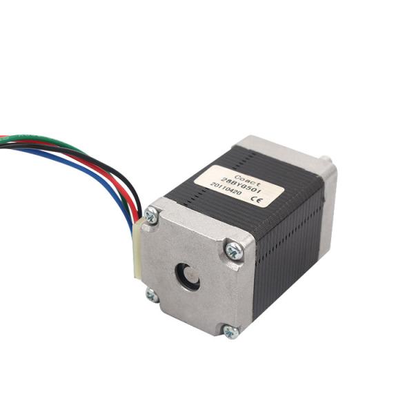 Quality High Resolution Industrial Stepper Motor / Small Stepper Motor 28BYG501 for sale