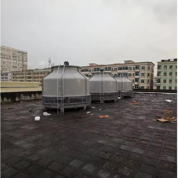 Quality Fiber FRP GRP Round Open Water Cooling Tower Circular FRP Open Cooling Tower for sale