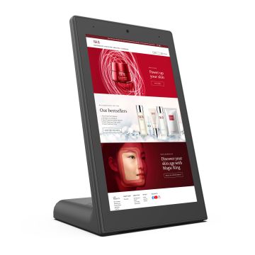 Quality 8 Inch Vertical Android 8.1 Quad Core Tablet Desktop Digital Signage for sale