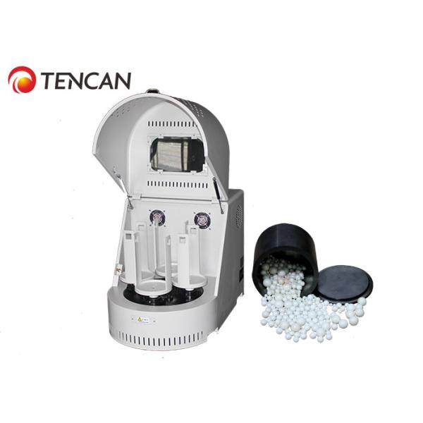 Quality 1.5KW Vertical Laboratory Ball Mill Machine , Variable Speed Laboratory Jar Mill for sale