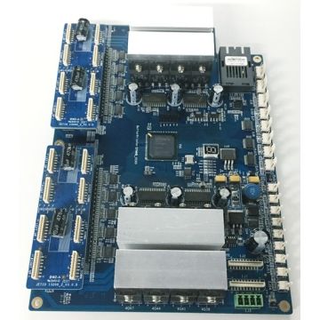 Quality Network Interface Eight Head i3200 Inkjet Print Board , White Ink Pyrography for sale