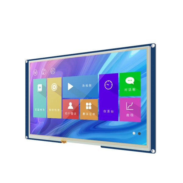 Quality 10.1 Inch Uart Tft Display with touch panel, 1024x600Resolution TTL HDMI for sale