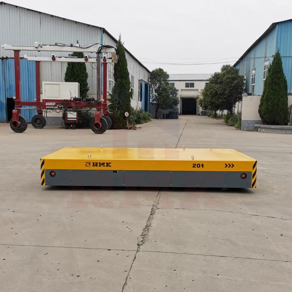 Quality All Round Operation Trackless Transfer Trolley 20T Load Height 60cm Automatic for sale