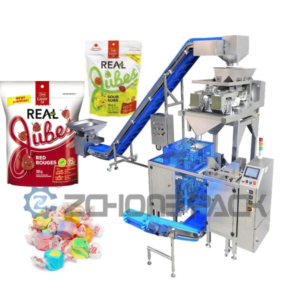 1KW Bag Types Paste Packaging Machine Candy Bagging Equipment from ...