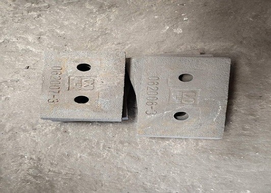 Quality Asphalt Mixing Parts  Abrasion Resistant Cast Iron for sale