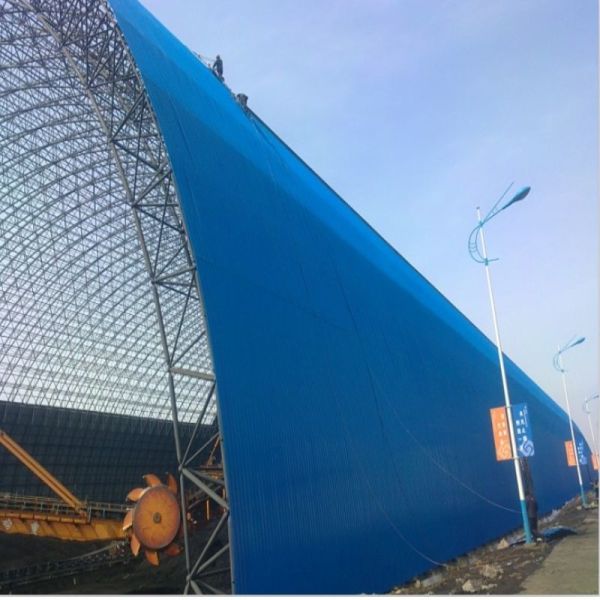 Quality S355JR Prefabricated Steel Space Frames Structure Galvanized For Power Station for sale