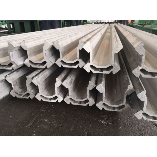 Quality T Shape 4.2M Aluminium Extruded Profiles with 19.4mm Wall Thickness and 2.71 g/cc Density for sale