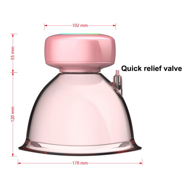 Quality Charge Smart Electric Butt Lifting Cupping Massager for Enlargement and Vacuum Therapy for sale