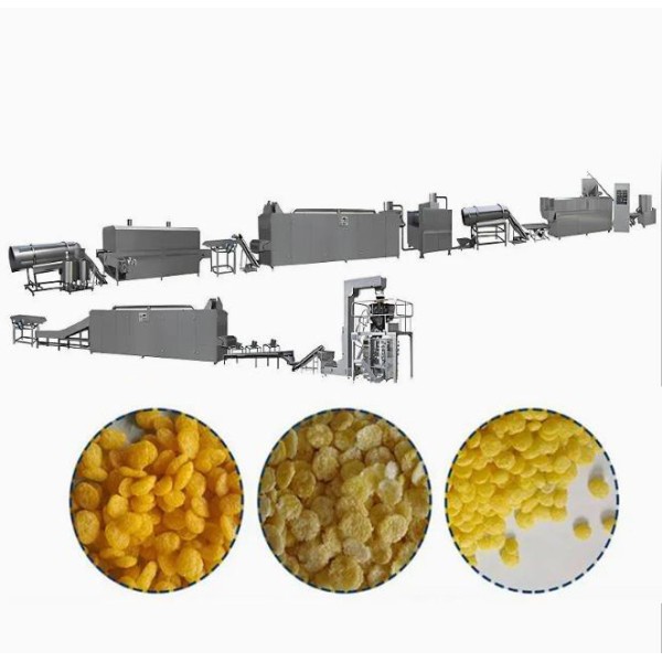 Quality Fully Automatic Corn Flakes Processing Machine Snack Maker Machine 200-260kgs/H for sale