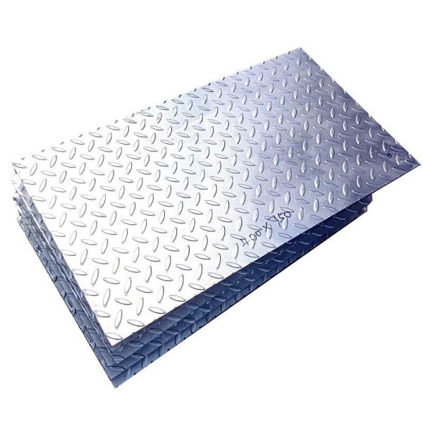 Quality 7.75mm Hot-Rolled Galvanized High Zinc Layer Pattern Plate with Customizable Processing for sale