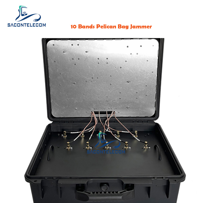 90W DDS Portable Signal Jammer Polican Case