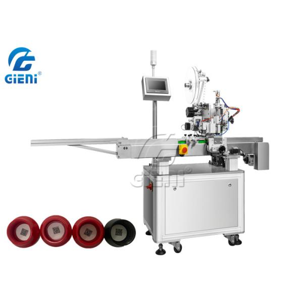 Quality SS304 Frame Lipstick Labeling Machine 100mm Inner Cap Labeling Machine for sale