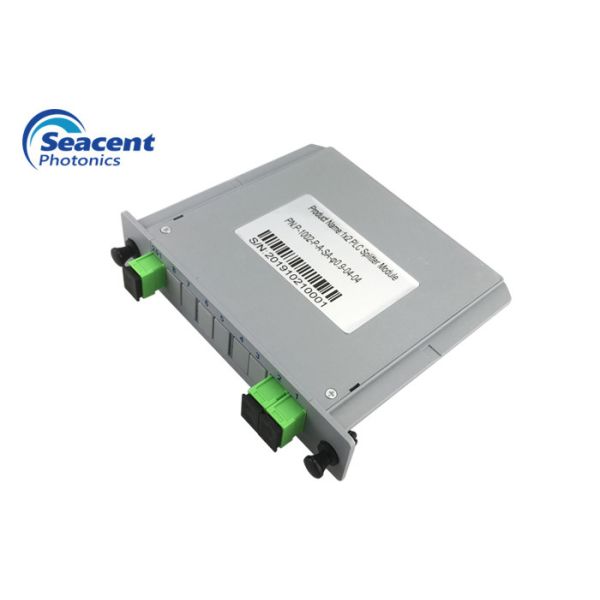 Quality Insertion Type Optical Plc Splitter 0.9mm 0.5m 1x2 Fiber Optic Splitter for sale