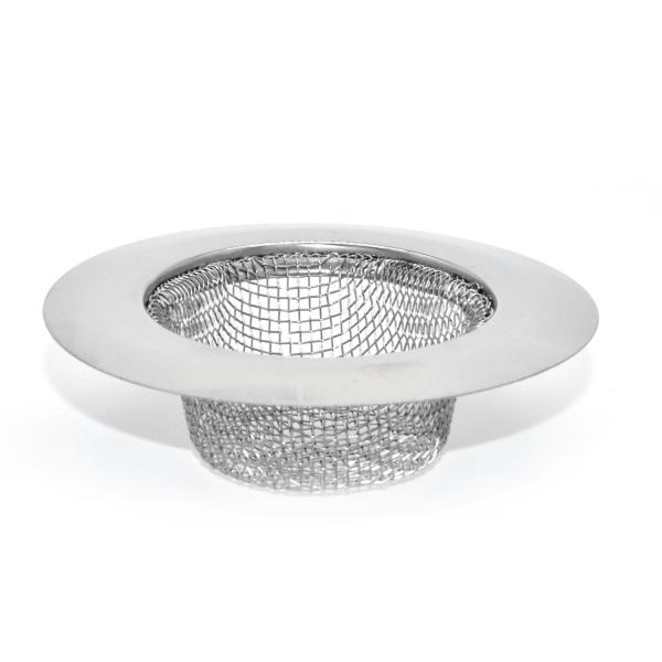 Quality 304 Food Grade 4.5'' Stainless Steel Kitchen Sink Strainer In Silver for sale