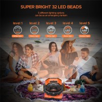 Quality Socool Fan 40000mAh 5 Speed Portable Camping Fan Levels Rechargeable Fan With for sale