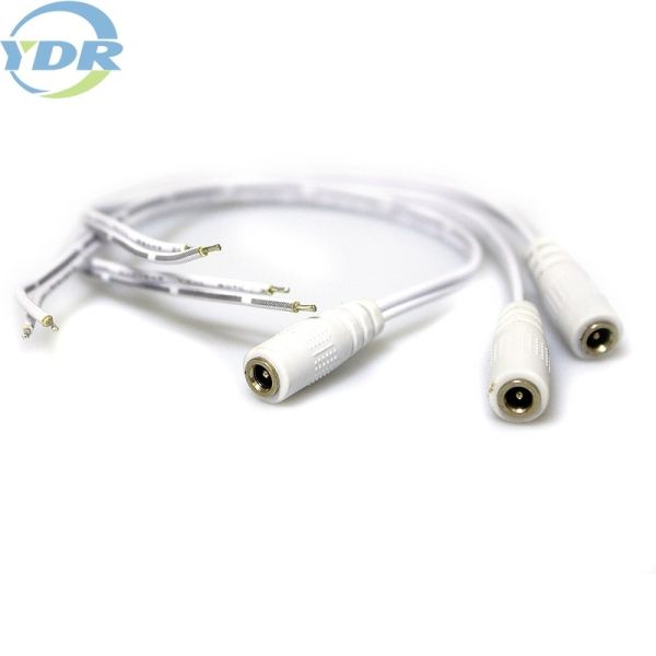 Quality 3.5mm DC Power Adapter Cable Electronic 24AWG Stripped and tinned Tail for sale