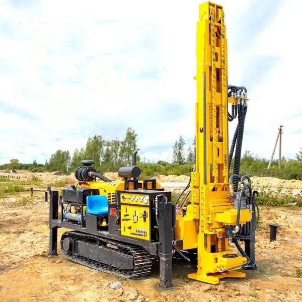 Quality Full Hydraulic Pneumatic Crawler Core Drilling Rig Crawler Drilling Rig Machine for sale