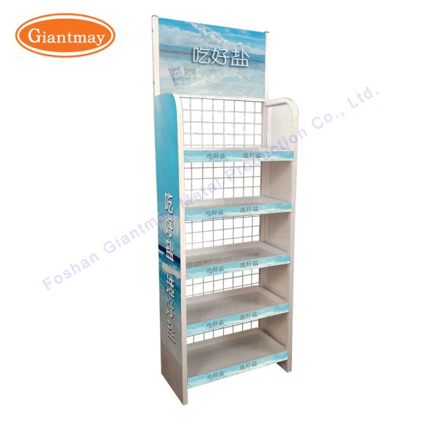 Quality Gloves Stand For Store Metal Wire Basket Display Rack for sale
