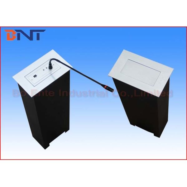 Quality Conference Room Microphone LCD Motorized Lift With Wireless Remote for sale