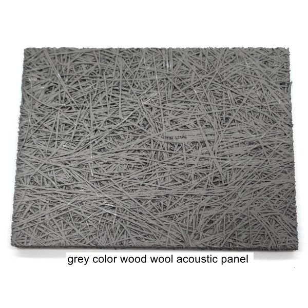 Quality Class Room Ceiling Tile Hanging Suspened Sound Absorption Wood  Wool Acoustic Panel for sale