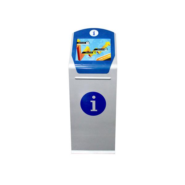 Quality Floor Standing 23.6'' ANDROID 7.1 Self Ordering Kiosk For Restaurants Bank for sale