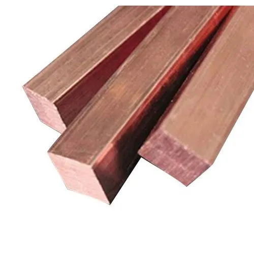 Quality Optimum Strength Square Copper Bar For Construction for sale