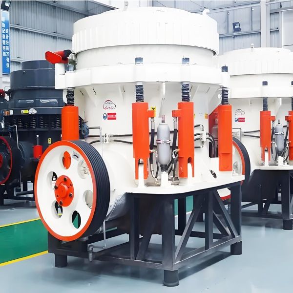 Quality Rock Ore Mine Hydraulic Cone Crusher Machine Production Line with Motor Power 160-400kw for sale