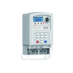 Quality AMI Smart Meter Electric Digital Prepaid Electric Meter RF LoRa GPRS PLC STS for sale