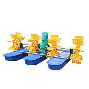 Quality 7.8KGS/H Fish Farm Aerator Shrimp Pond Paddle Water Wheel Aquaculture Aeration for sale