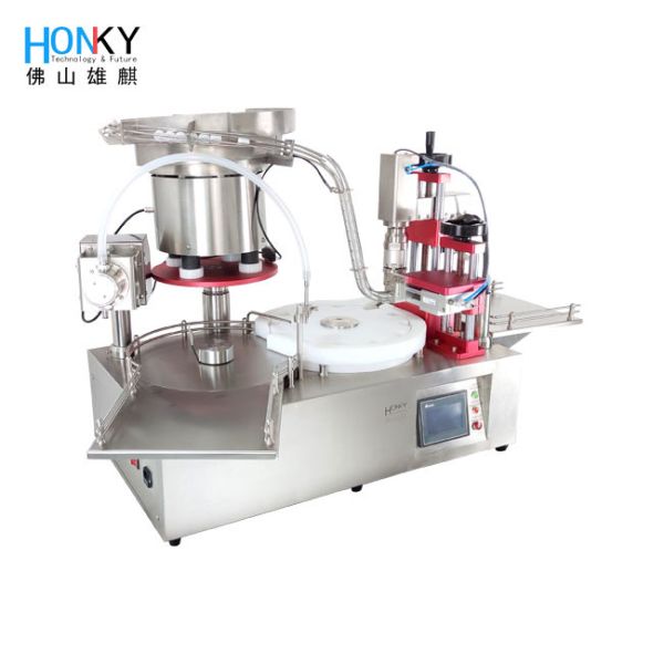 Quality XQXG 30S 2400 BPH Fully Automatic Liquid Filling Machine With Ceramic Pump For Bio Reagent for sale