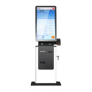 Quality 23 Inch Self Ordering Kiosk Touch Screen Scanner Self Order Pos System for sale