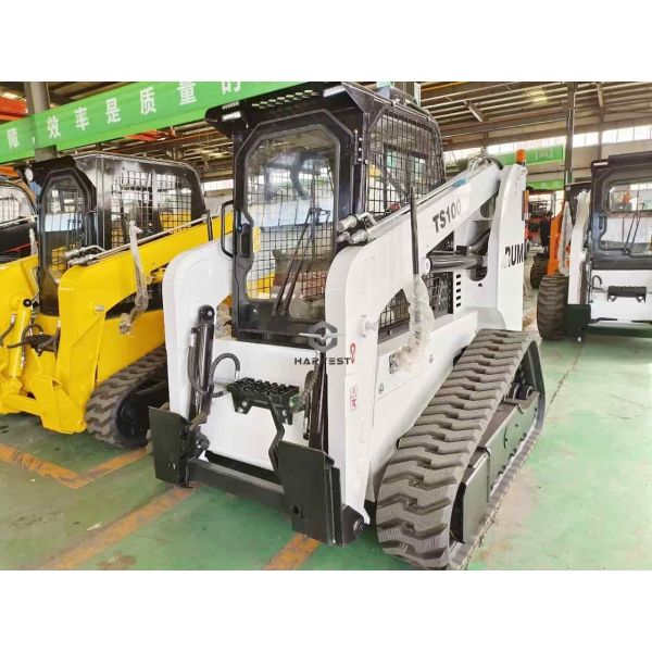 Quality China Tracked Skid Steer Loader TS100 Rated Load 1000kg with 74.9kw Engine for sale