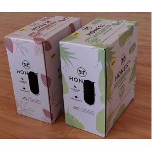 Quality Flexographic Printing Paper Box 4C Printed Laminated Corrugated Boxes for sale