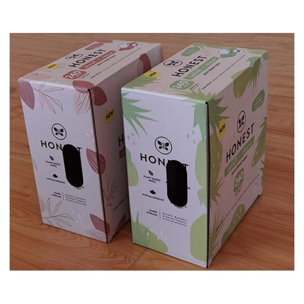 Quality Flexographic Printing Paper Box 4C Printed Laminated Corrugated Boxes for sale