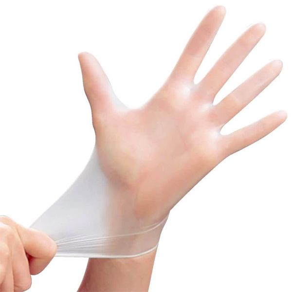 Quality Non Medical Food Grade Powder Free Disposable Vinyl Gloves for sale