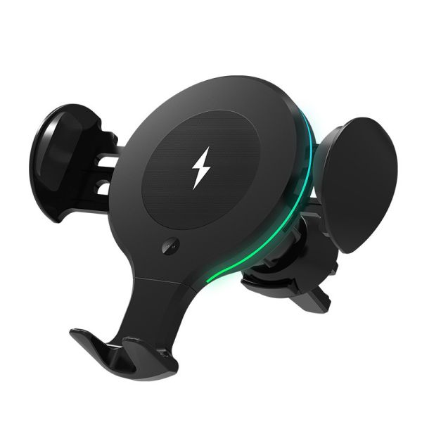 Quality Smart Sensor 110 KHZ Car Mount Wireless Charger For Iphone 12 Pro Max for sale