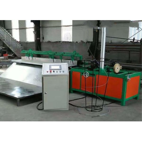 Quality Railway Guard Chain Link Mesh Machine , Semi Automatic Chain Link Fencing for sale